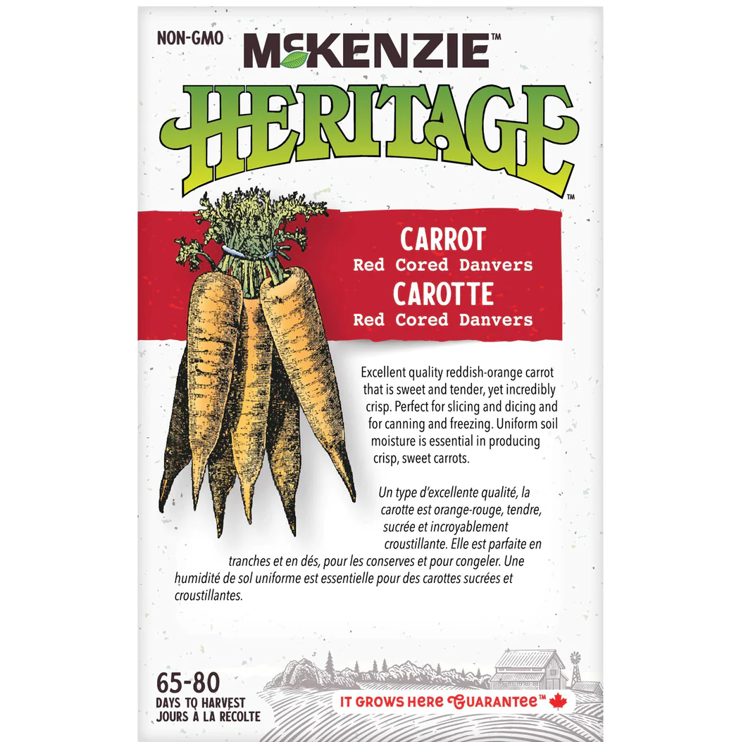 Carrot Red Cored Danvers Heritage – van der Meer Garden Centre