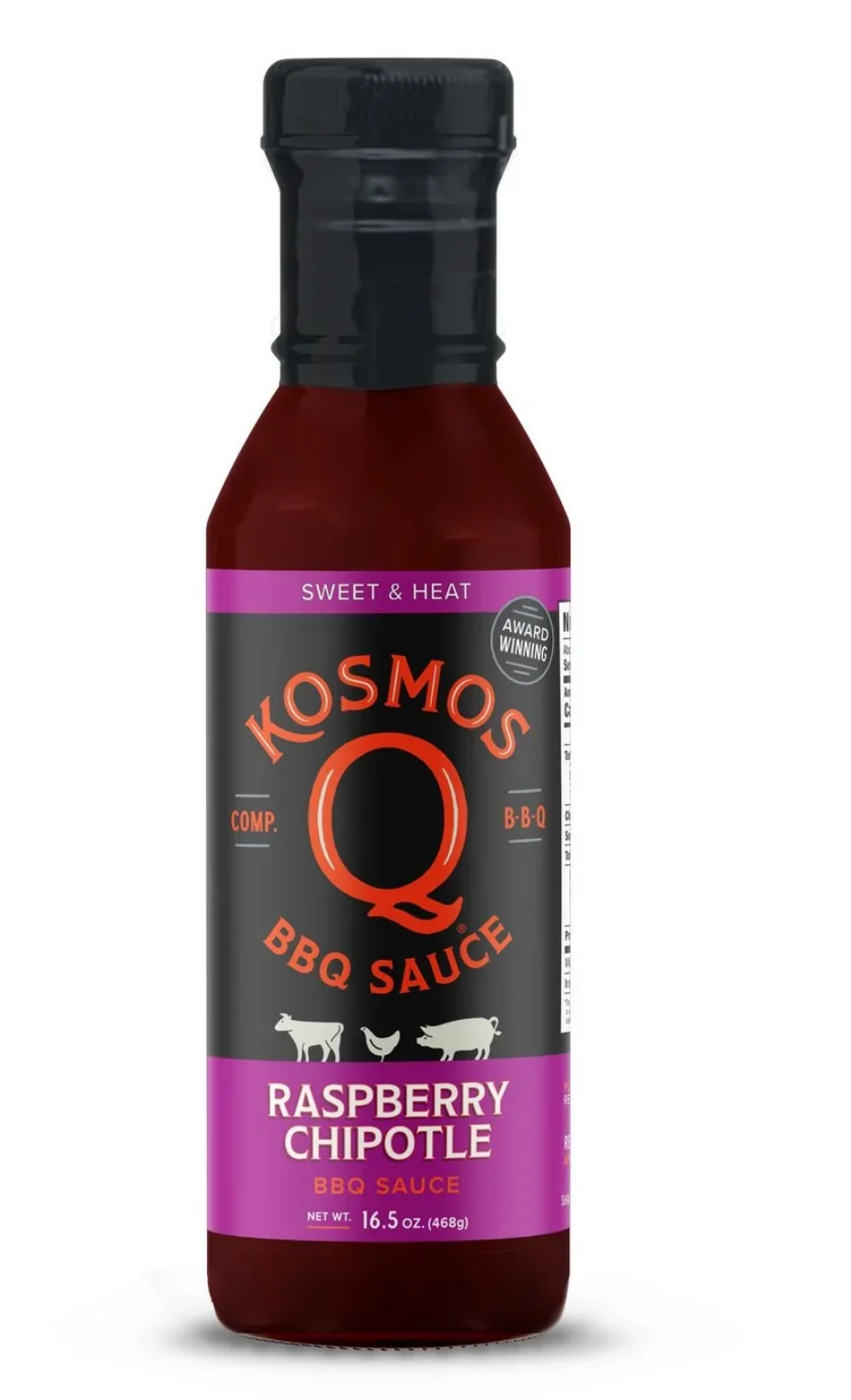 Kosmos BBQ Sauce - Raspberry Chipotle – van der Meer Garden Centre